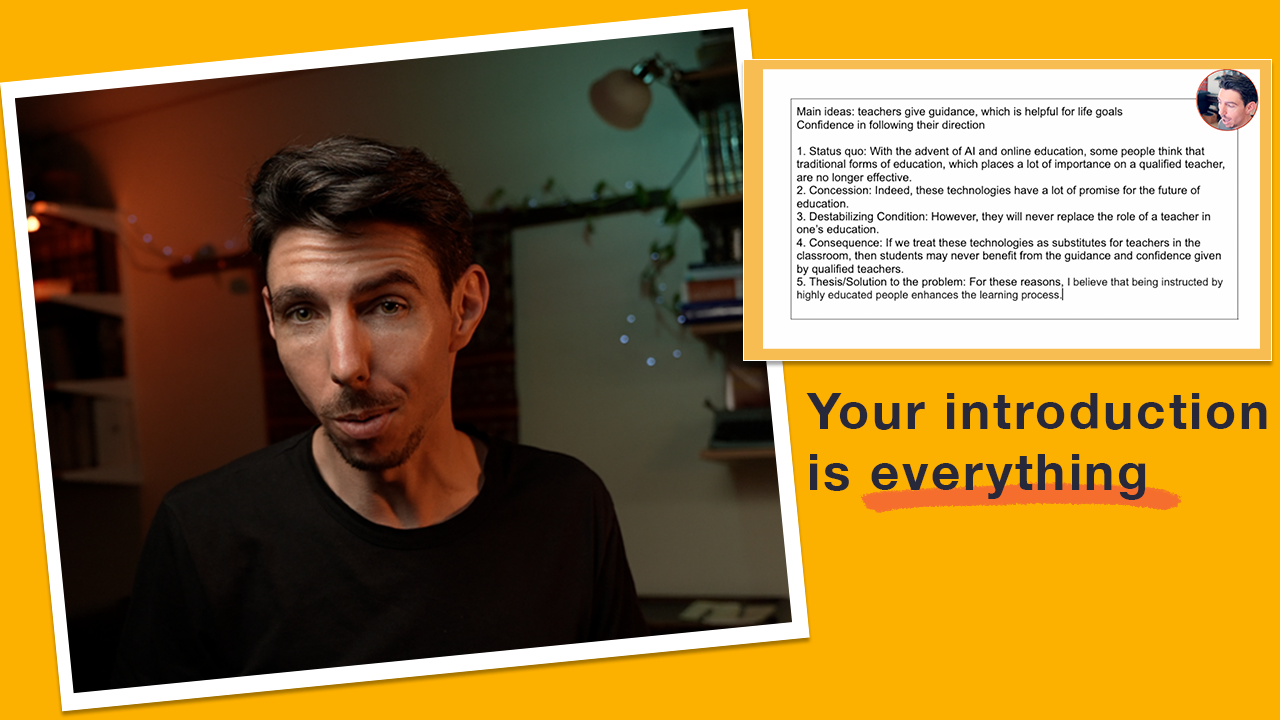 🖐️ The 5-Part Introduction Framework · Writer Science 🖐️ The 5-Part Introduction Framework · Writer Science